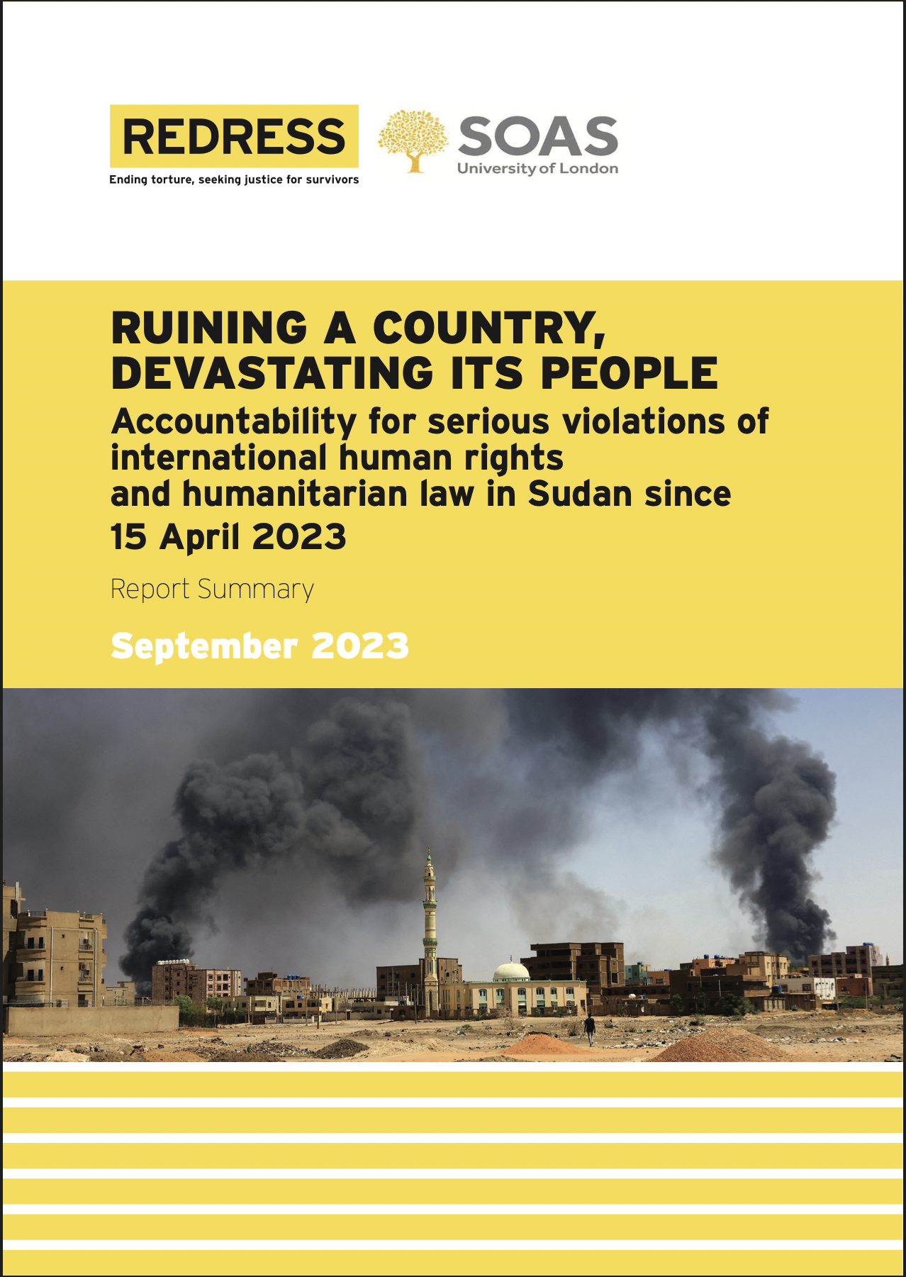 Report Summary: Ruining A Country, Devastating Its People | Redress