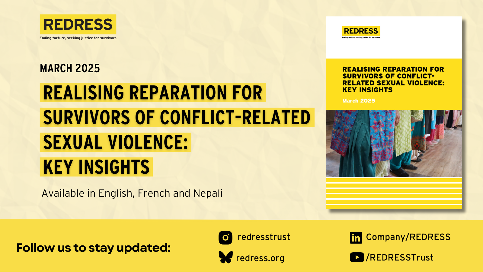 Briefing Paper: Realising Reparation for Survivors of Conflict-Related ...